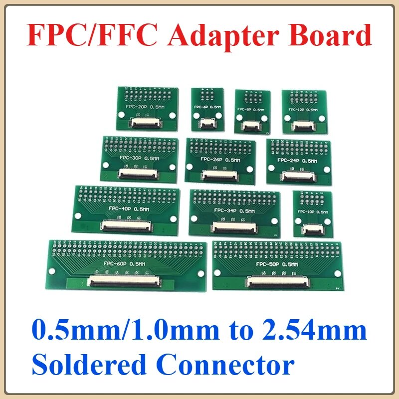 Адаптер FPC/FFC 40 Pin, 0.5-2.54 мм, FPC0.5-2.54mm