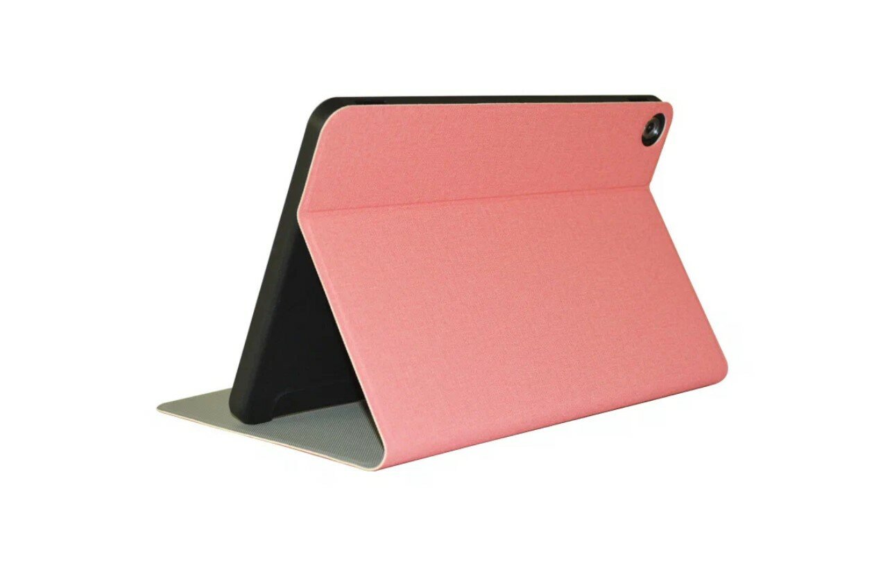 Чехол-обложка "MyPads iL Sottile", для Teclast T40 Pro, функция подставки, розовый