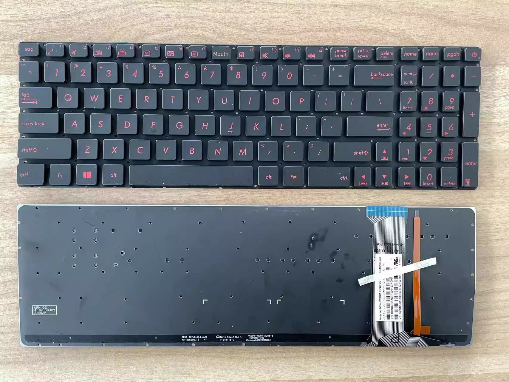 Подходит для ASUS FX PRO серии 6700 6300 GL552VW, клавиатура для ноутбука Flying Fortress, корпус C Совершенно новая