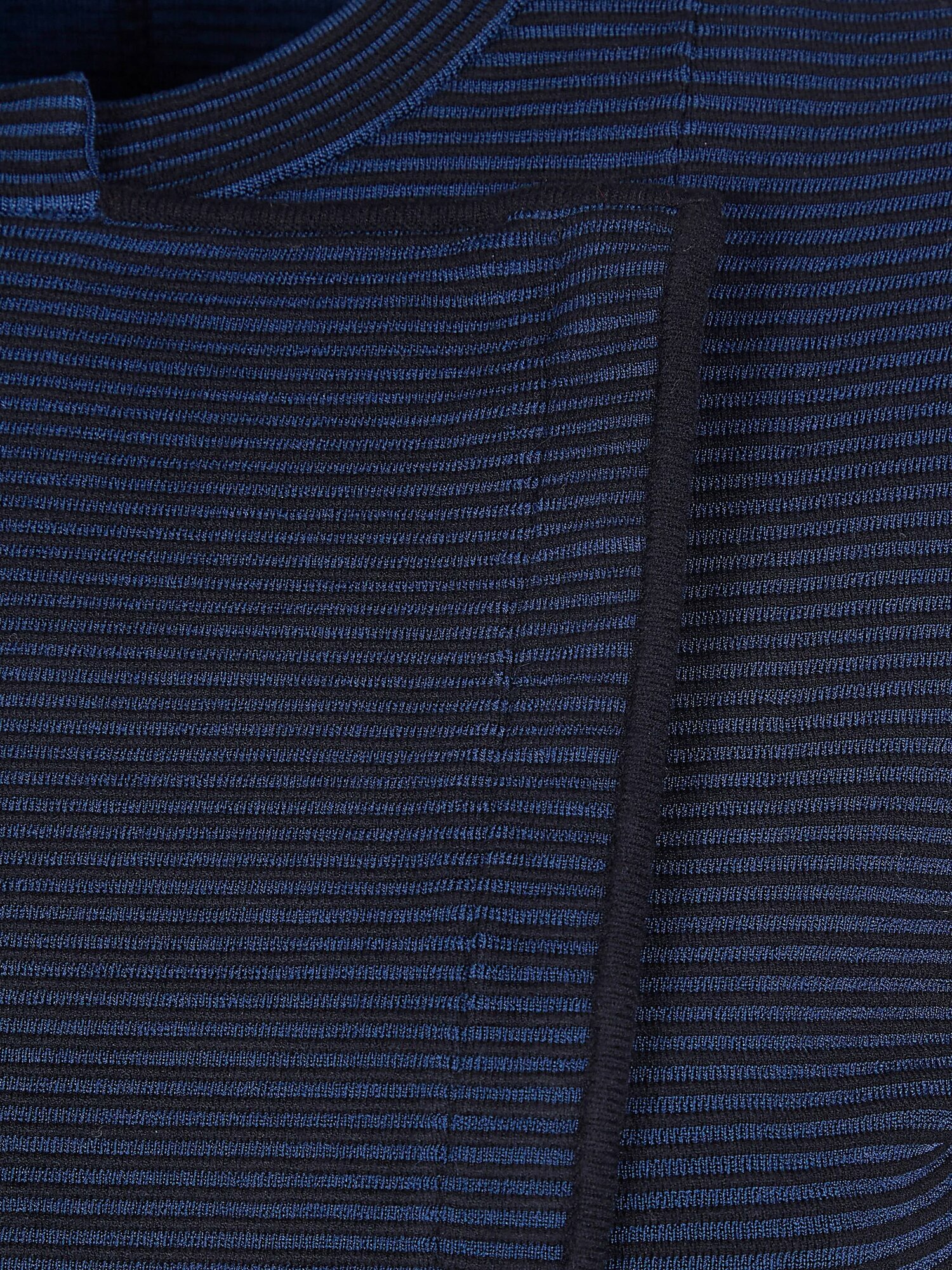 Куртка EMPORIO ARMANI Striped jacket, размер 46, blue — фото 1