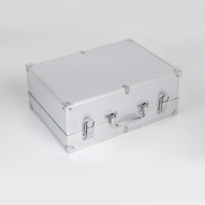 Оптовая алюминиевая сплавная сумка, портативный инструментальный ящик, ударопрочный ящик с паролем, алюминиевый ящик, многофункциональная сумка