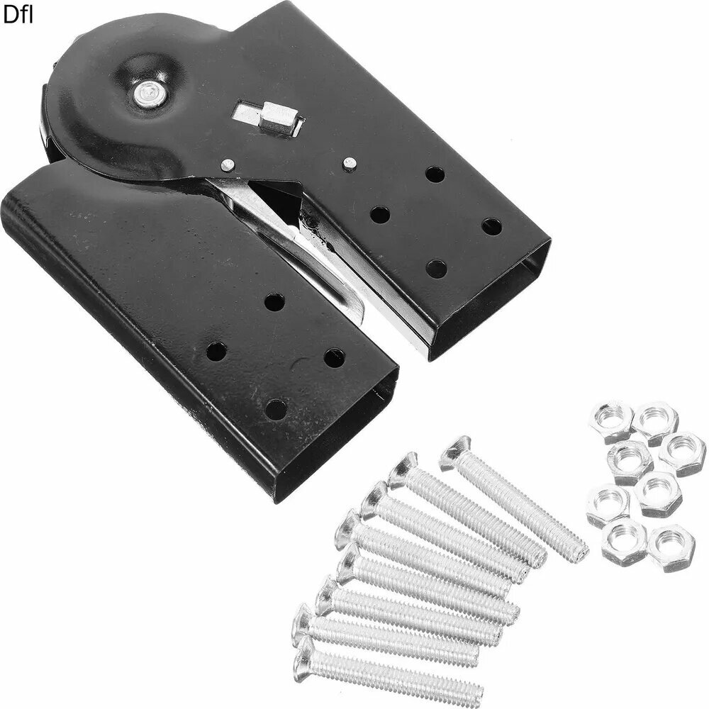 Шарнир Для Складной Лестницы С Амортизатором Для Безопасного Закрывания 18X12Cm