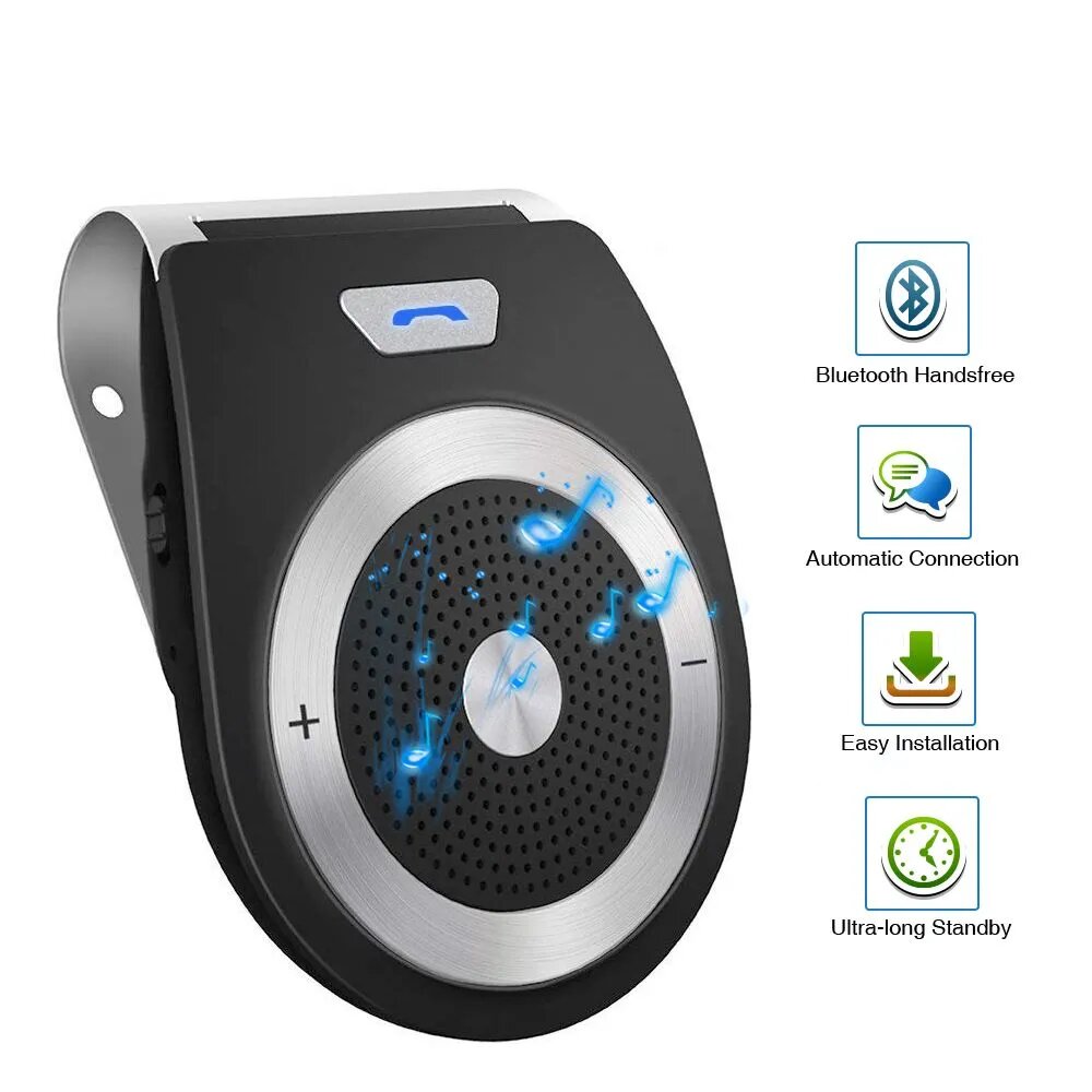 Громкая связь в автомобиль -BLUETOOTH гарнитура HFM-1601 (T-821) Handsfree