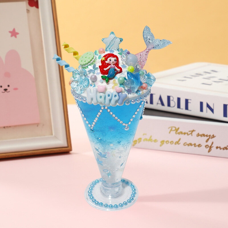 2026 Новейший набор для детей DIY симуляция сокового стакана, набор для изготовления сладких десертов, материал для игрушек