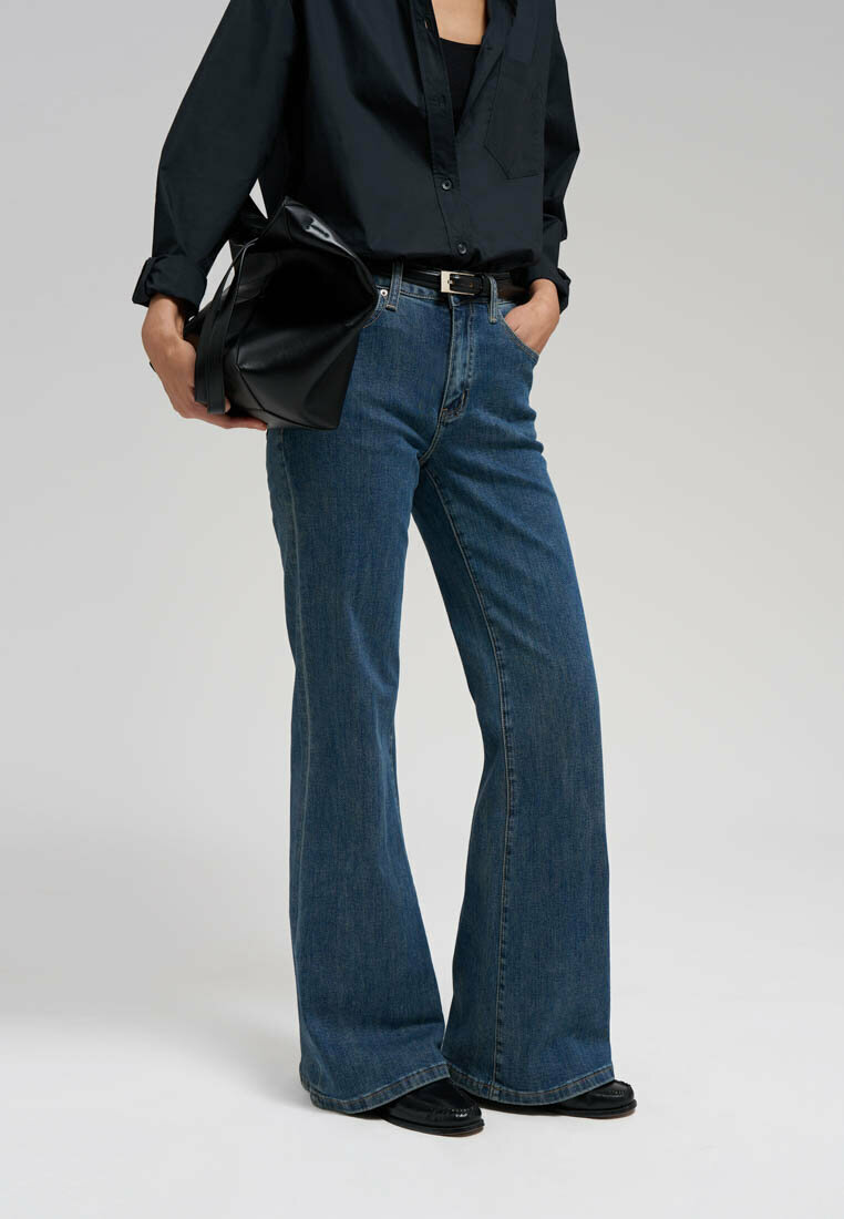 Джинсы клеш FBG15007 1272 