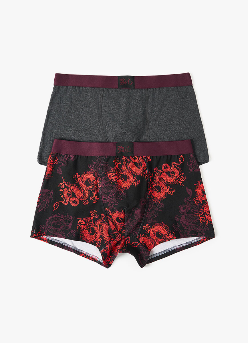 Трусы-боксеры черные FMAU00041BF16-99 Мужской M