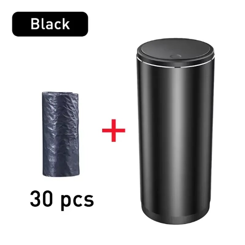 Автомобильная мусорная корзина из сплава, 300 мл, для автомобиля, контейнер для мусора, органайзер, держатель для хранения, аксессуары для авто