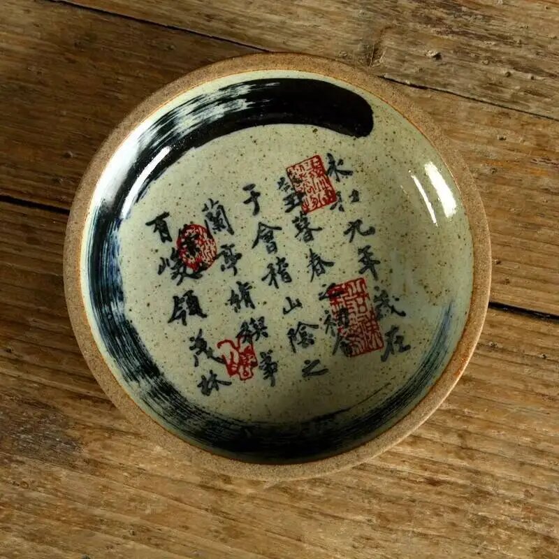 Керамическая подставка под чайник 02- 15x3.2CM