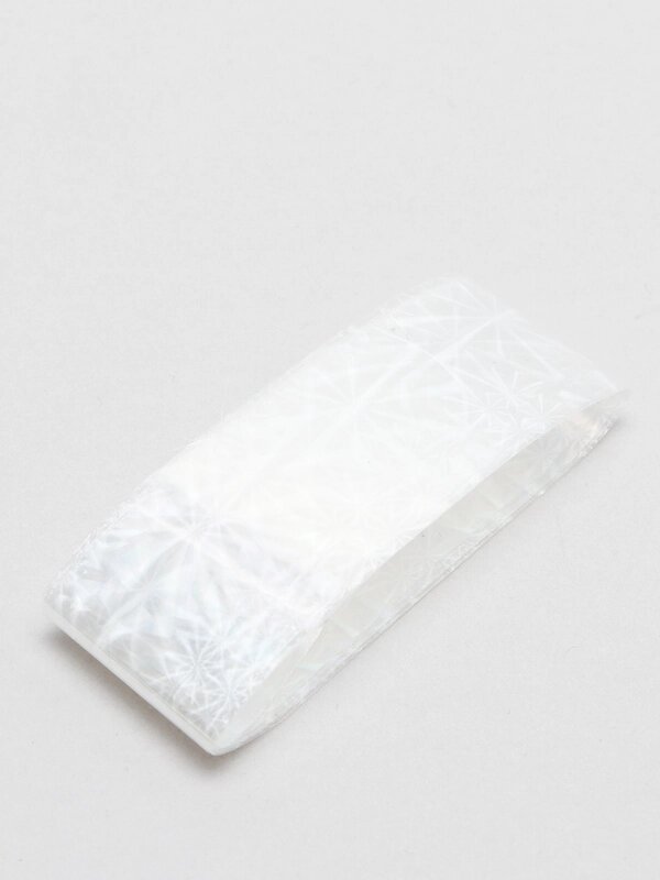 Переводная фольга для декора Круги, 2,5 100 см, голография