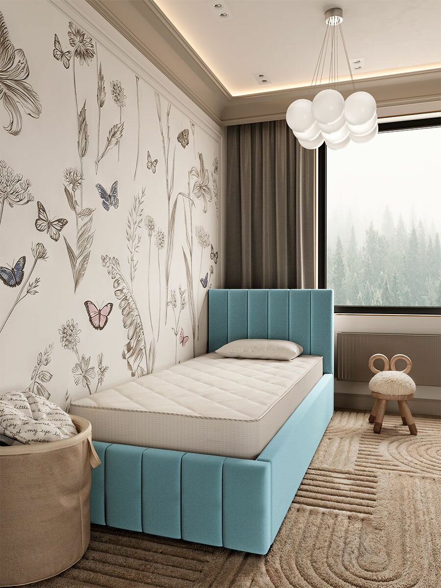 Микс Интерьер кровать Милан 90х200 с подъемным механизмом