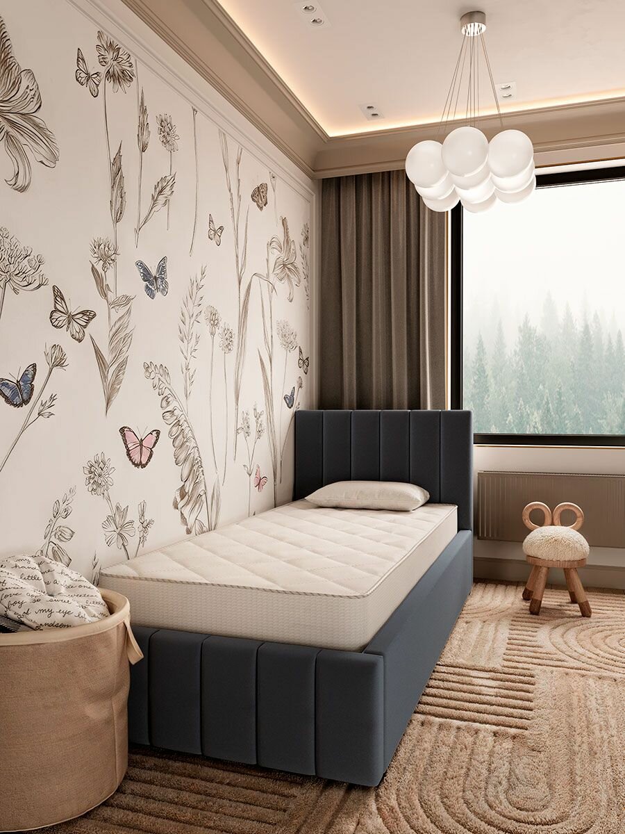 Микс Интерьер кровать Милан 90х200 с подъемным механизмом