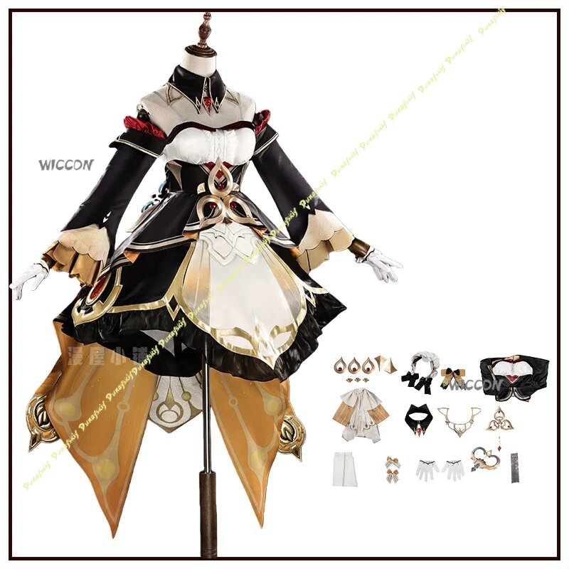 Genshin Impact Косплей костюм Сандроне для девочки S, C1