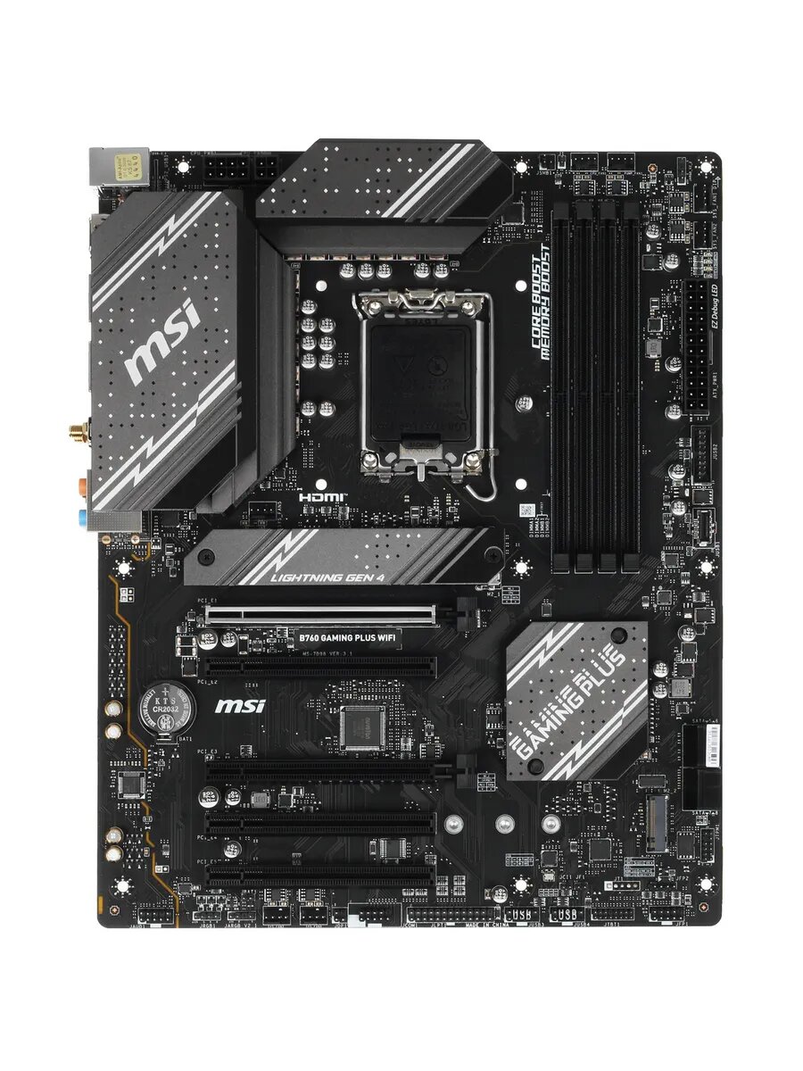 Материнская плата B760 GAMING PLUS WIFI 4х DDR5
