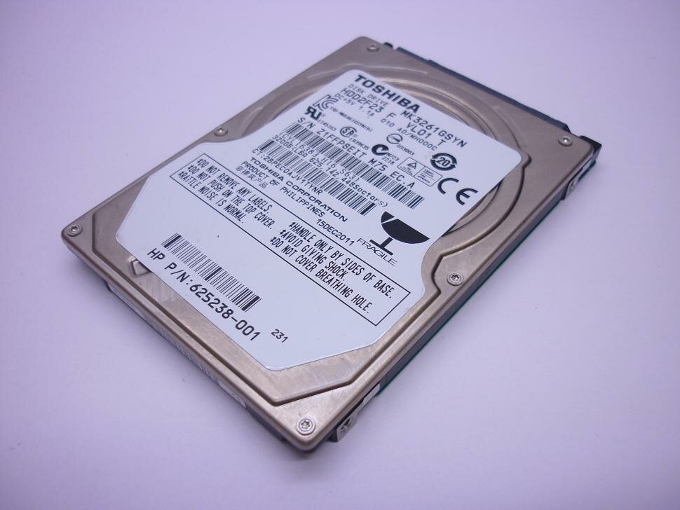 Жесткий диск 2.5" SATA 320GB Toshiba