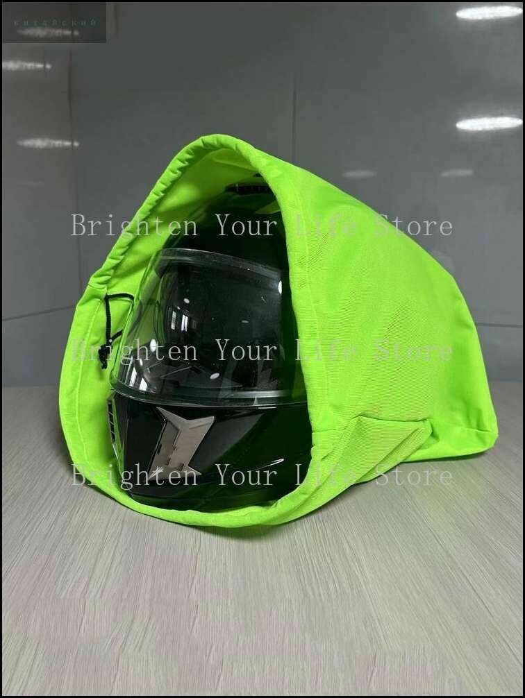Чехол на шлем, зеленый (мотоцикл, горные лыжи, велосипед, хоккей, сноуборд, тактический