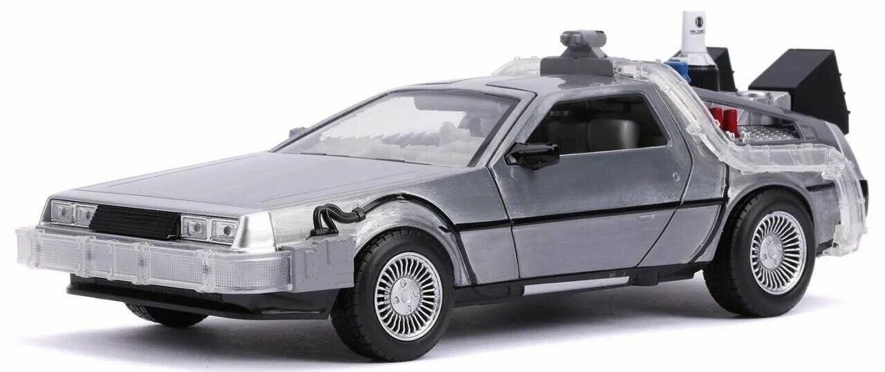 Модель Машинки Hollywood Rides 1:24 Назад в будущее Time Machine (Back To The Future 2) 31468
