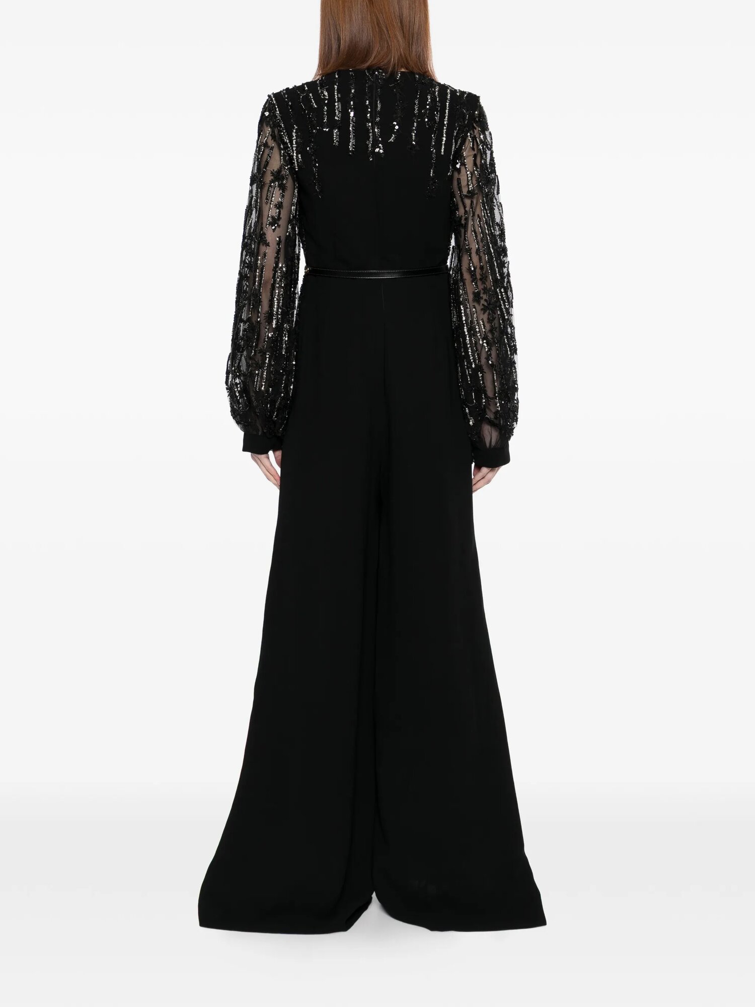 Комбинезон SAIID KOBEISY Crepe beaded jumpsuit, размер 38 — фото 1