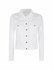 Куртка Dondup Collared button jacket, размер 40, бежевый/белый