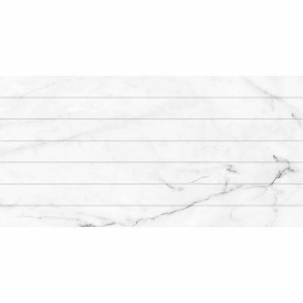 Керамин Плитка Хокку 7Д белая мат 30x60 8,5 мм (цена за 1.98 м2)