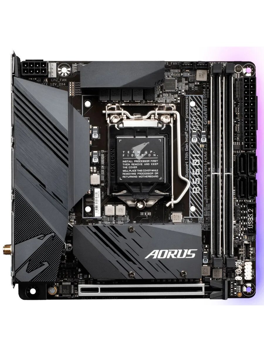 Материнская плата B560I AORUS PRO AX - LGA 1200, DDR4