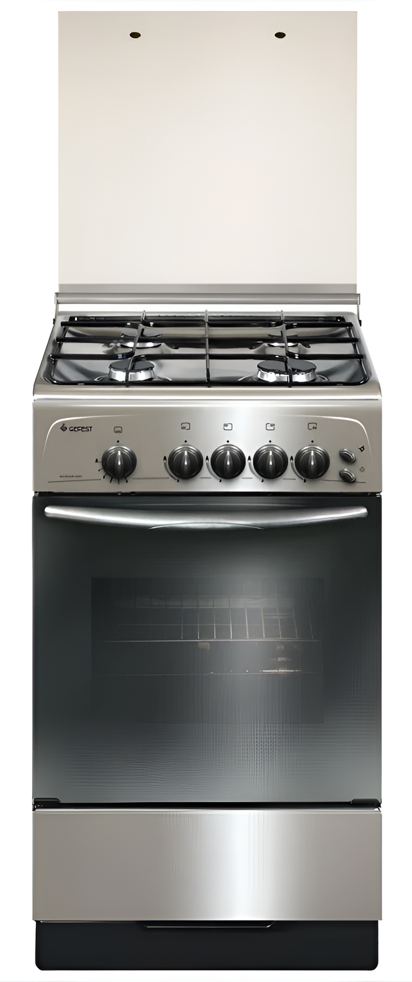 Газовая плита Gefest 3200-06 К62, нержавеющая сталь, очистка гидролизная