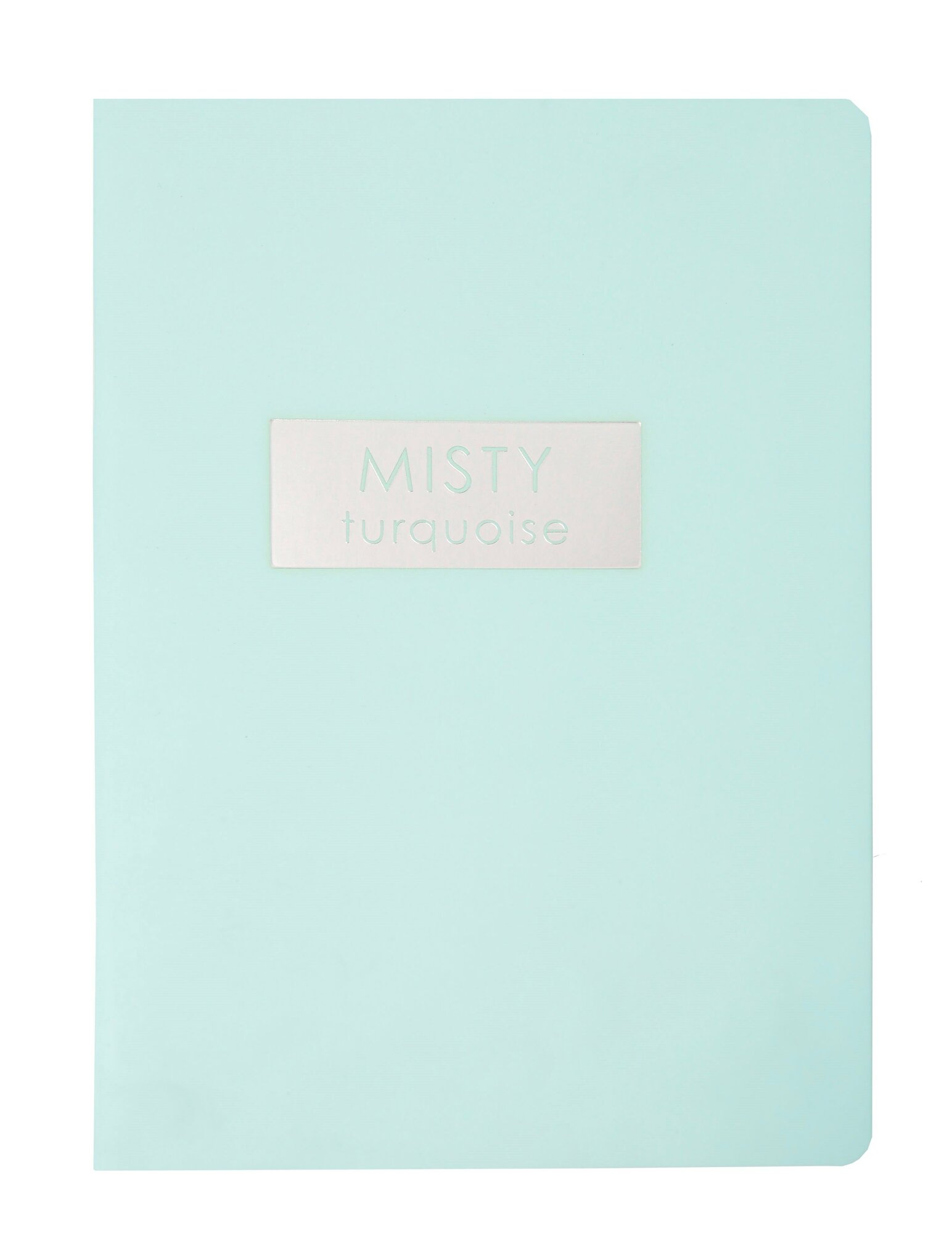 Тетрадь общая «Misty Turquoise», 48 листов в клетку, A5 - Listoff