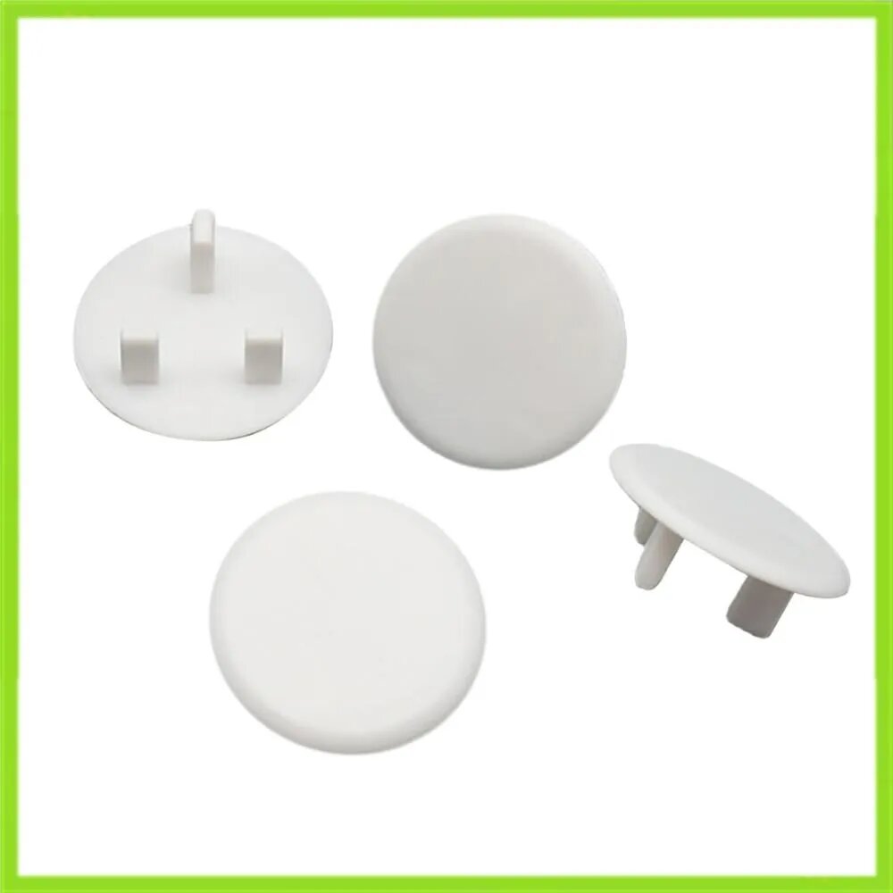 Крышка розетки Новый тонкий английский-белый