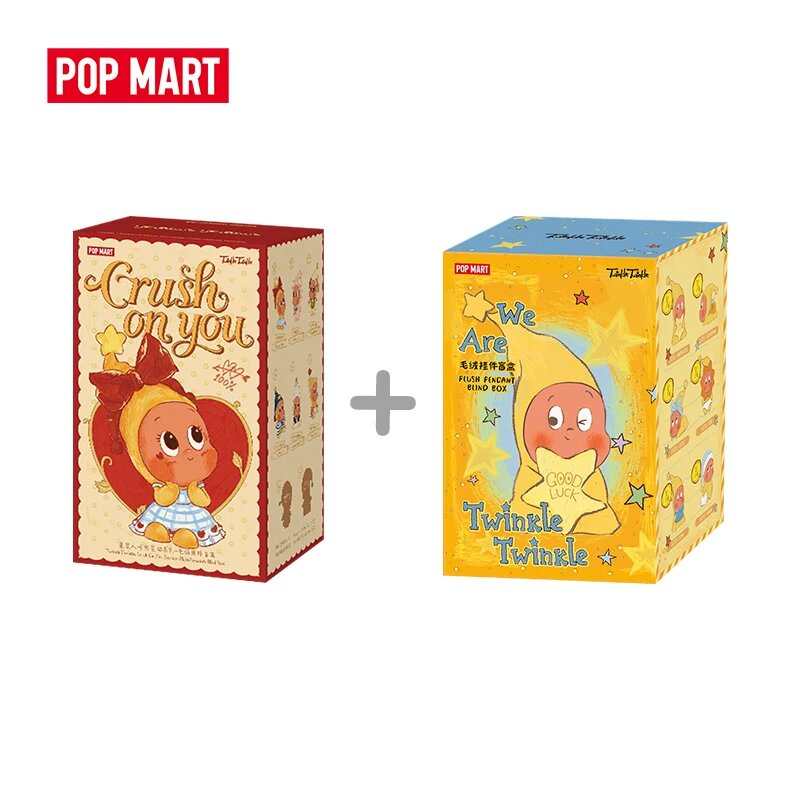 POP MART Комплект: Twinkle Twinkle Crush On You и We are Twinkle Twinkle 2 плюшевые фигурки-сюрпризы