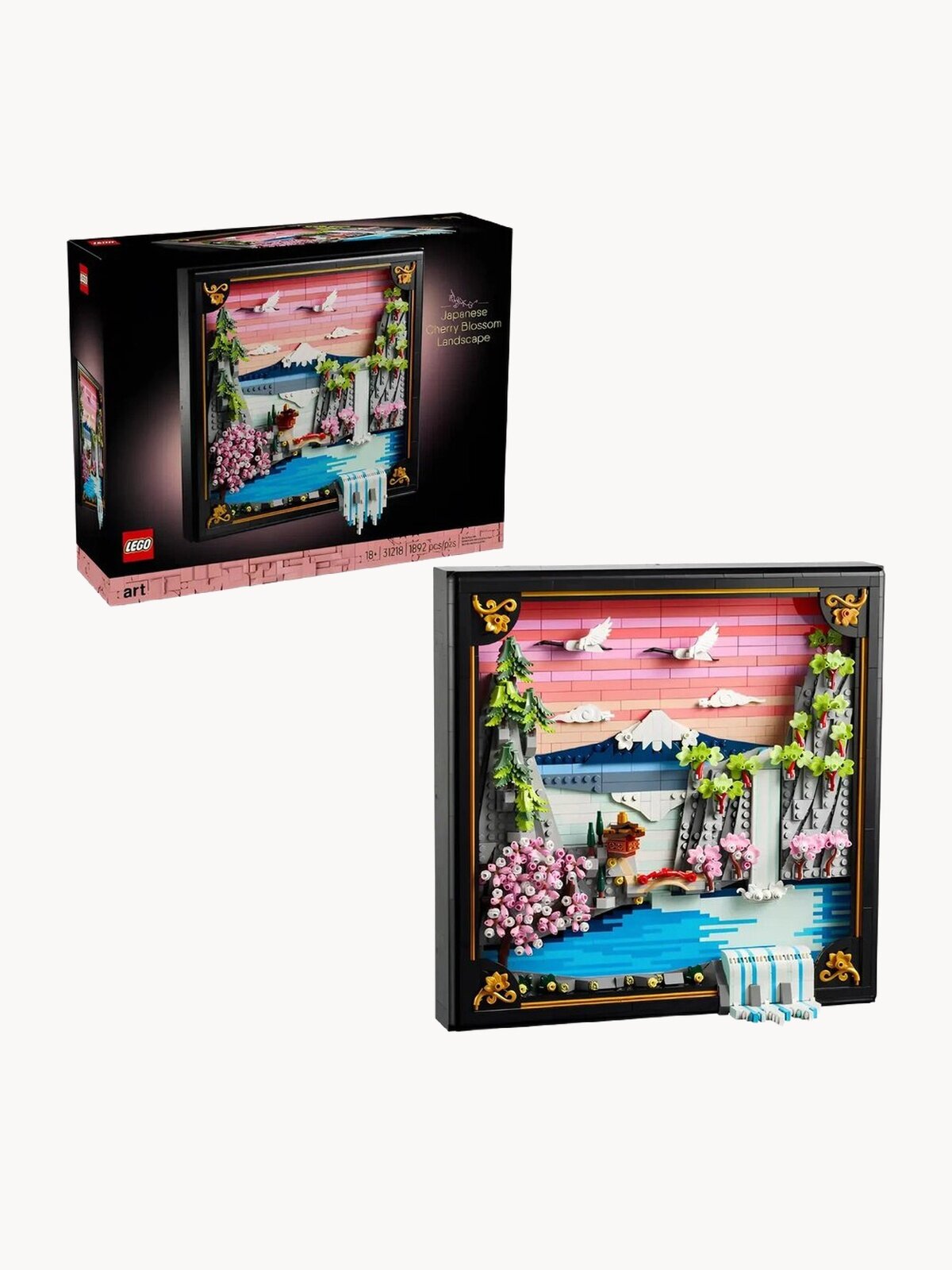 Конструктор LEGO Art 31218 Japanese Cherry Blossom Landscape Пейзаж с цветущей японской сакурой