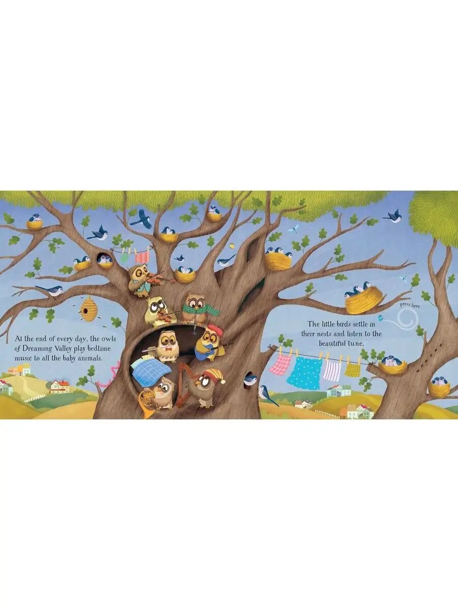 Baby's Bedtime Music Book | книги для детей — книги для малышей — фото 1
