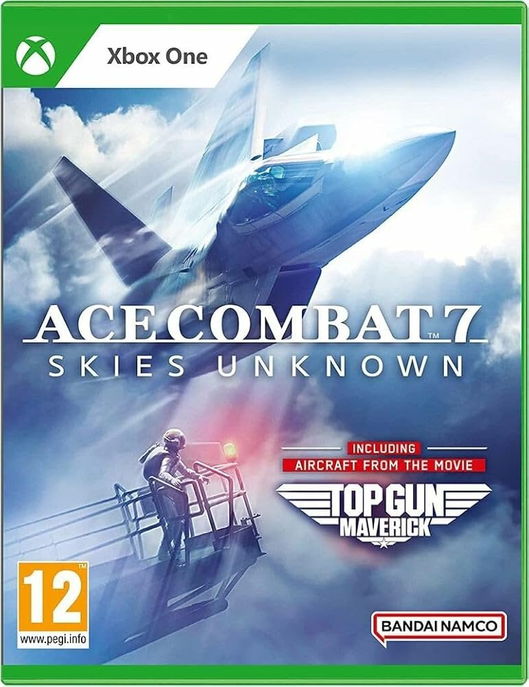 Ace Combat 7: Skies Unknown Top Gun Maverick Edition , для Xbox One / Series X , Blu-ray, Русские субтитры