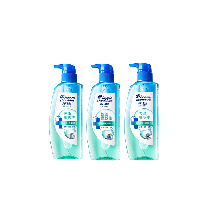 Шампунь унисекс Head & Shoulders 1440470165 для объема, увлажнения, контроля масла и лечения перхоти