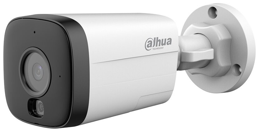 Камера видеонаблюдения Dahua DH-IPC-HFW1339DTK2P-SAW-IL-0280B, фокусное расстояние фиксированное 2.8мм-2.8мм белый (dh-ipc-hfw1339dtk2-saw-il)