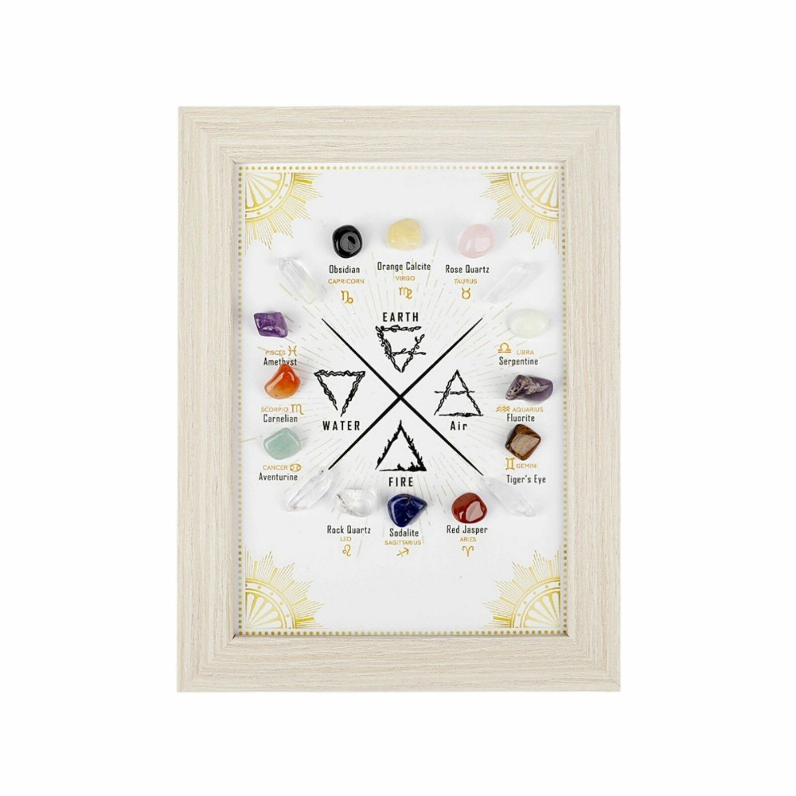 Декоративная картина с кристаллами 7 чакр для дома