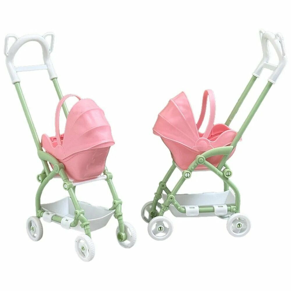 2 Шт Коляска для куклы Барби, аксессуар для куклы 1/6
