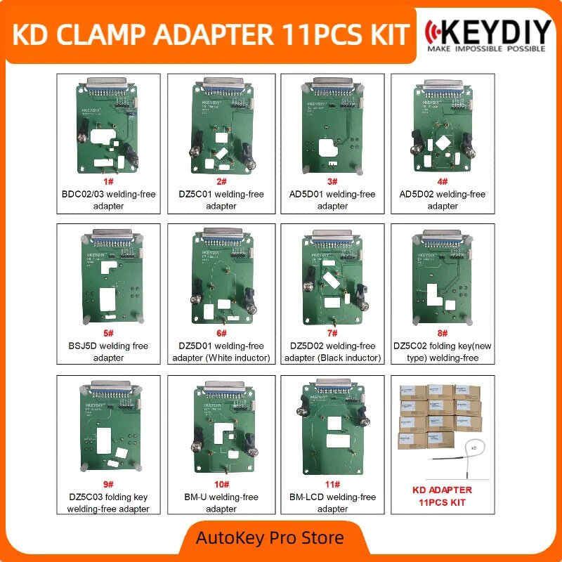 Keydiy 2026 адаптер для BMW BDC2 BDC3 VAG MQB49 KD-X4, 03 AD5D01
