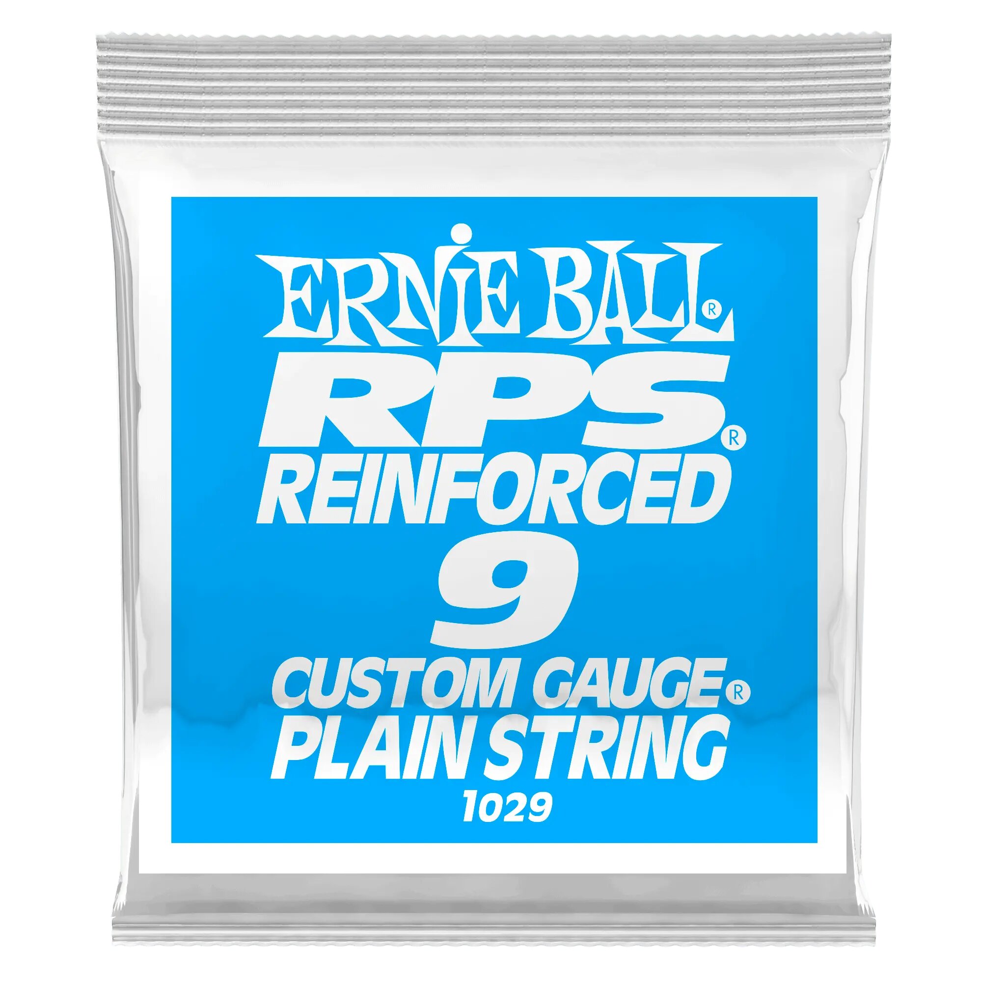 Струна для акустической и электрогитары Ernie Ball P01029, сталь, калибр 9