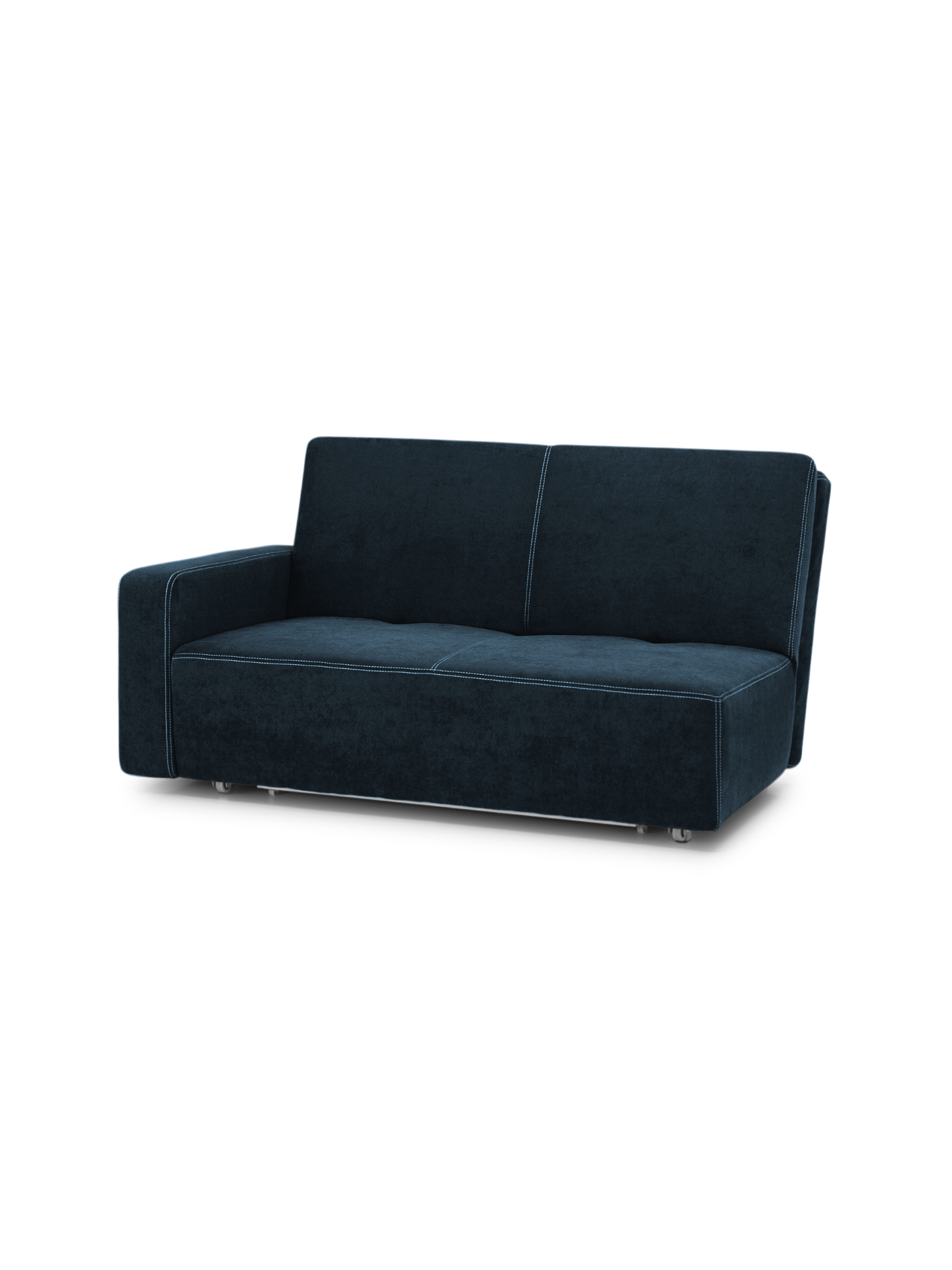 Диван Лорма Velutto 54 NOW 137x100x86 см, синий Велютто, аккордеон Дом мебели для вас