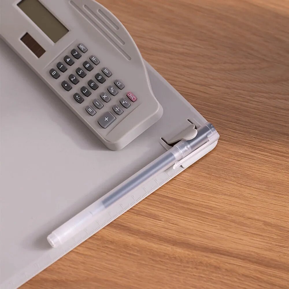 Папка-планшет с калькулятором, Черная, 1 шт. — фото 1