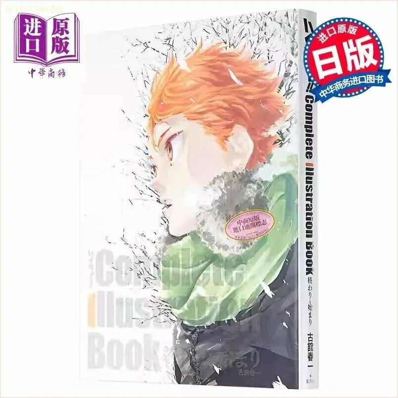 Haikyu! Артбук Харуити Фуруката Японское оригинальное издание