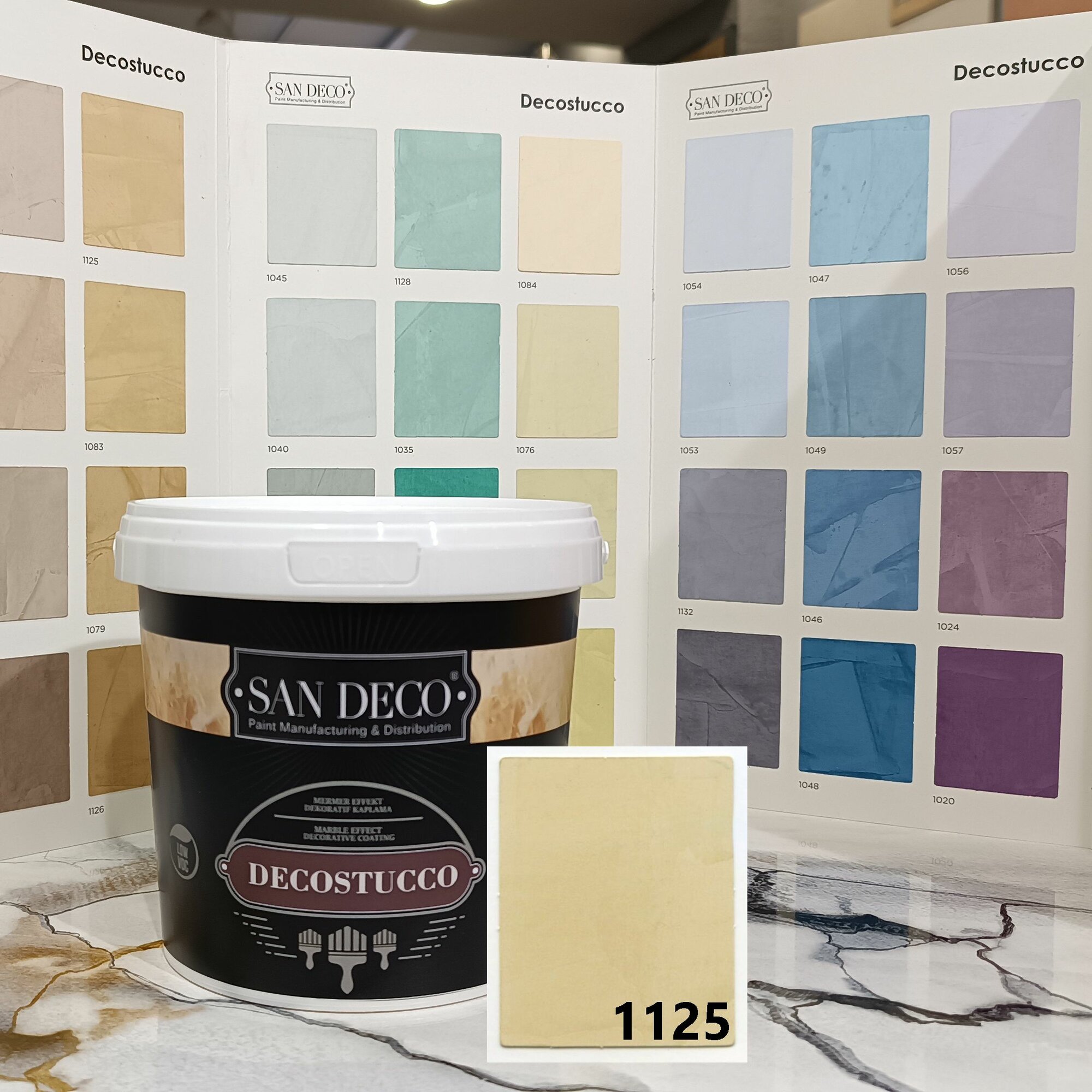 Декоративная венецианская штукатурка с имитацией мрамора "Венецианка" Decostucco 1кг