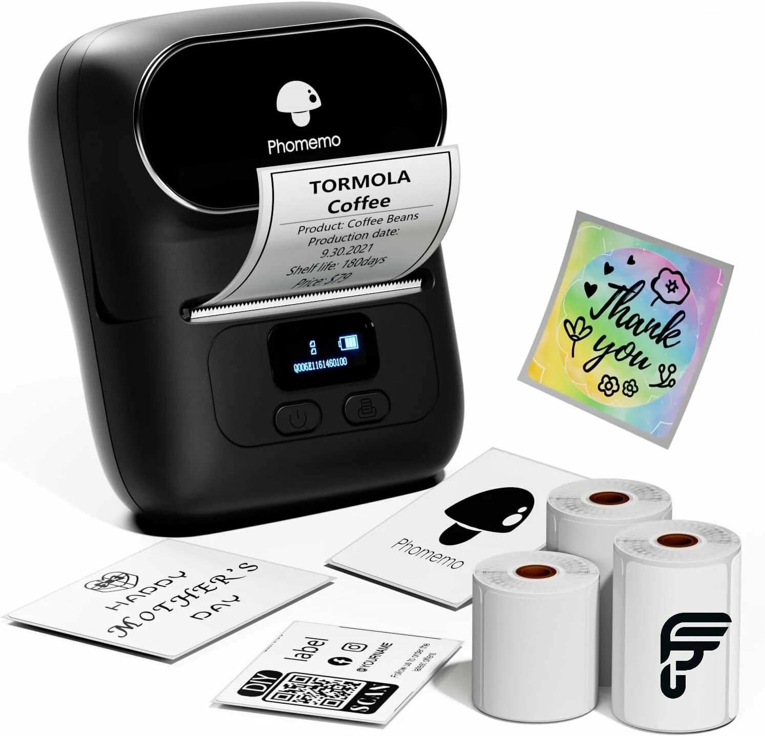 Phomemo M110 термочувствительный принтер с мини-ручным принтером