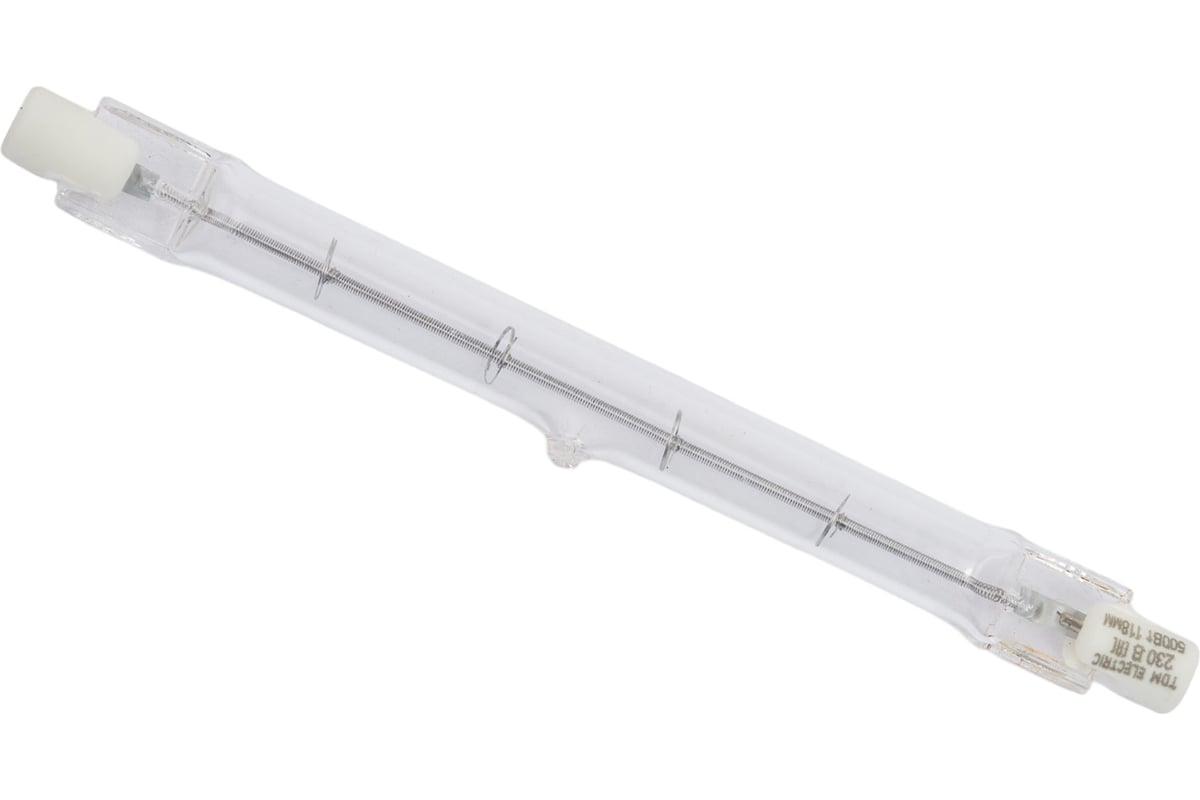 Лампа галогенная линейная ЛГ-500 Вт-R7s-118 мм TDM {SQ0341-0003} (1 шт)