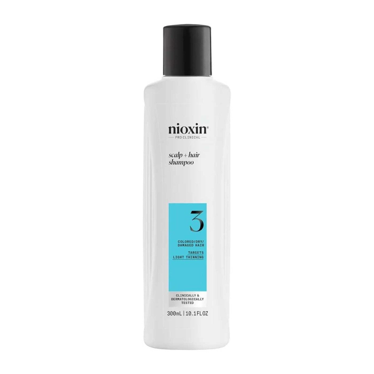 Nioxin - System 3 Scalp + Hair Shampoo Шампунь для окрашенных, сухих и редеющих волос 300 мл