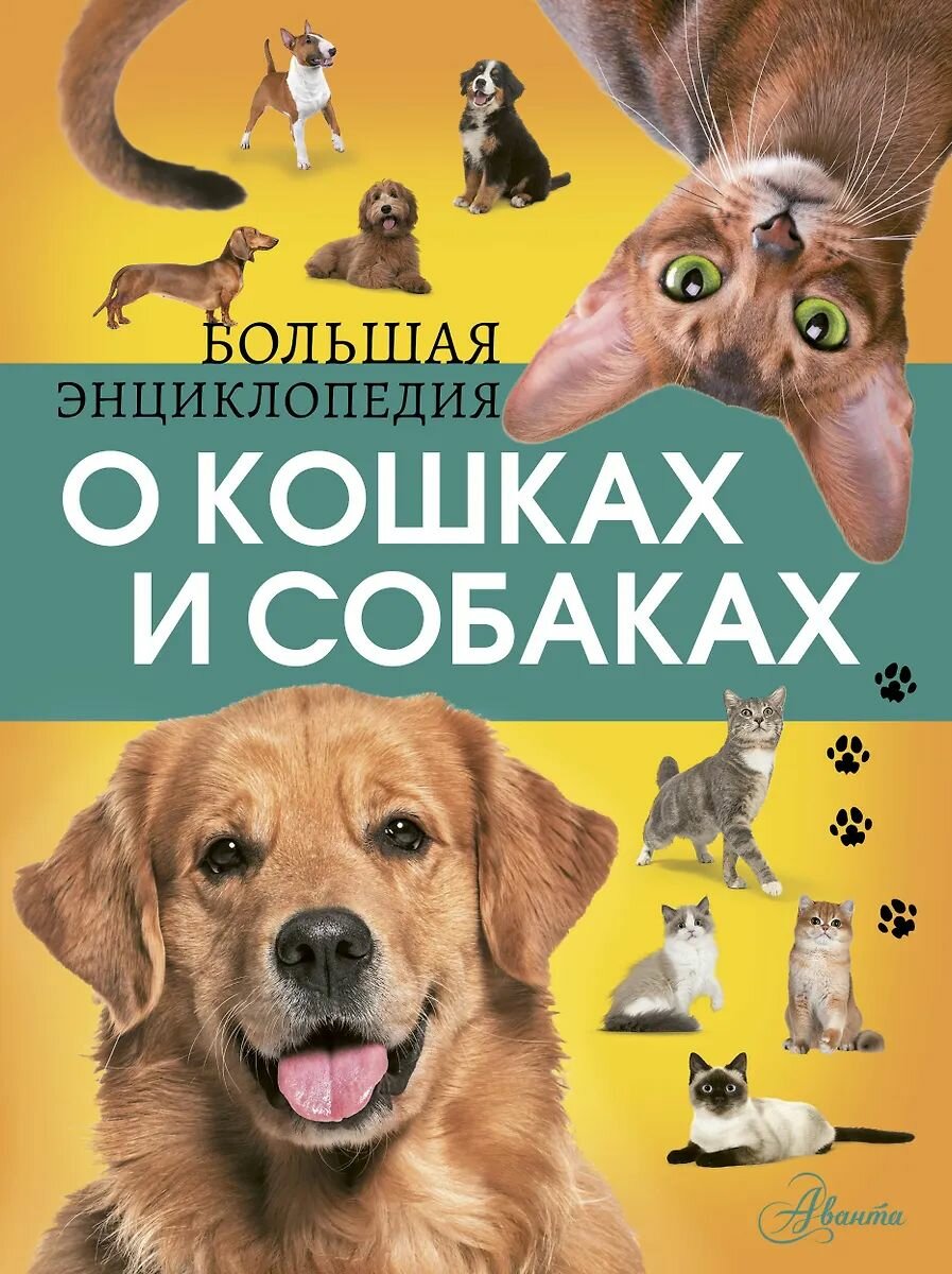 Энциклопедия АСТ "Большая энциклопедия о кошках и собаках" Барановская И. Г, Вайткене Л. Д, 2025 год