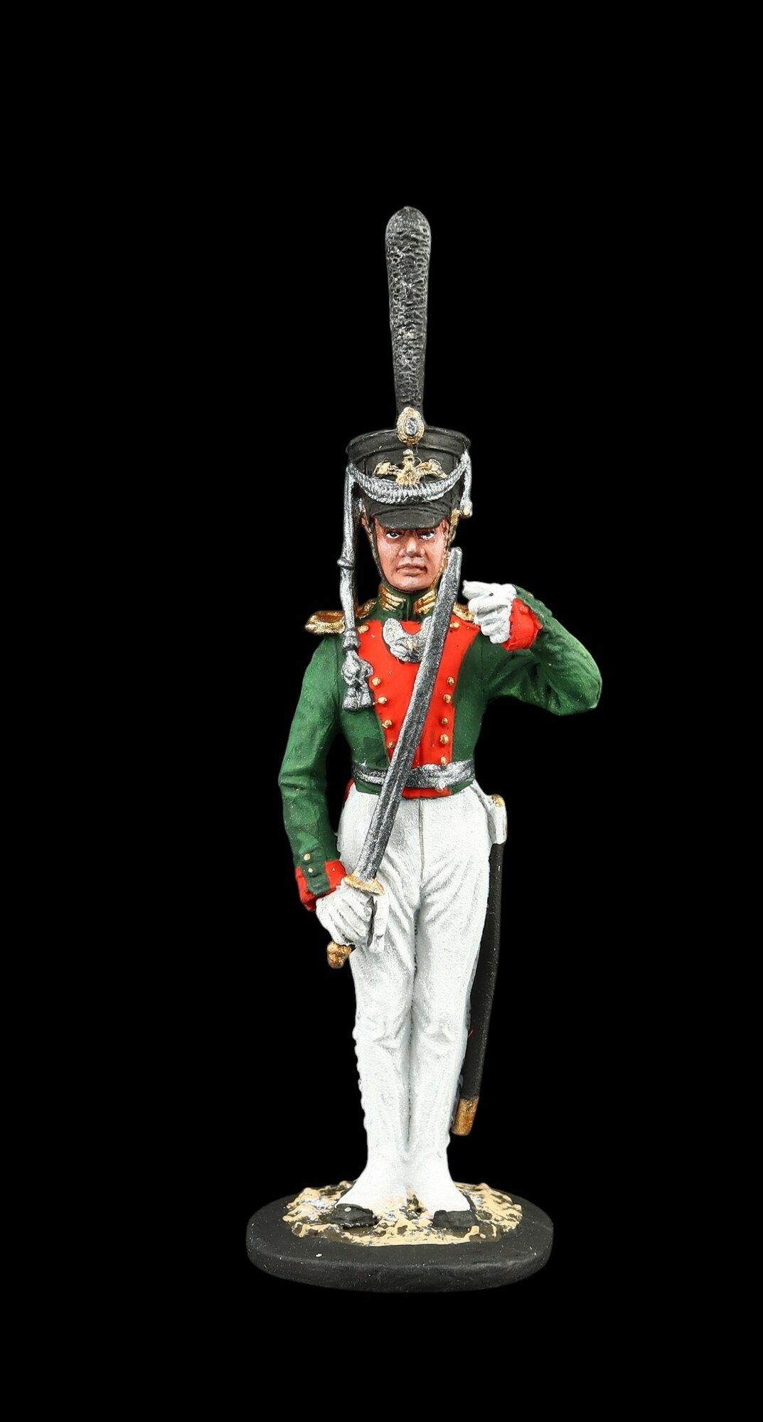 Оловянный солдатик: Обер-офицер Л.-гв. Семёновского полка. Россия, 1817-20 гг