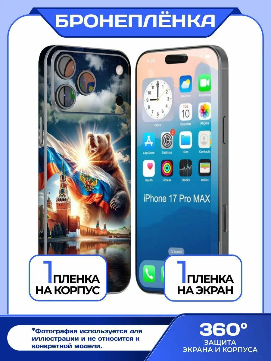 Пленка на экран и корпус для iPhone 17 Pro Max