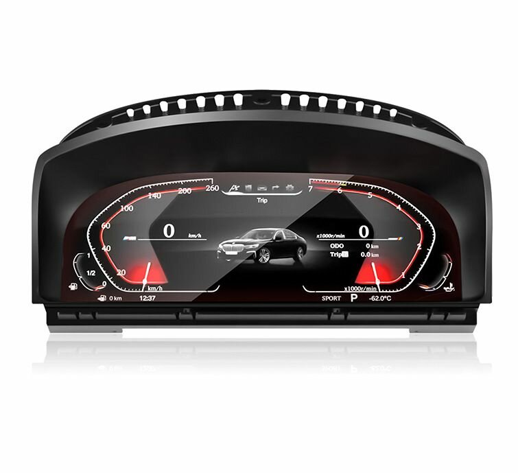 ЖК-приборная панель для BMW 7 серии E65/E66 2005-2009, 12,3" NAVIHUA NH-0726-03W, совместима с 5/6/7/X-сериями и X5