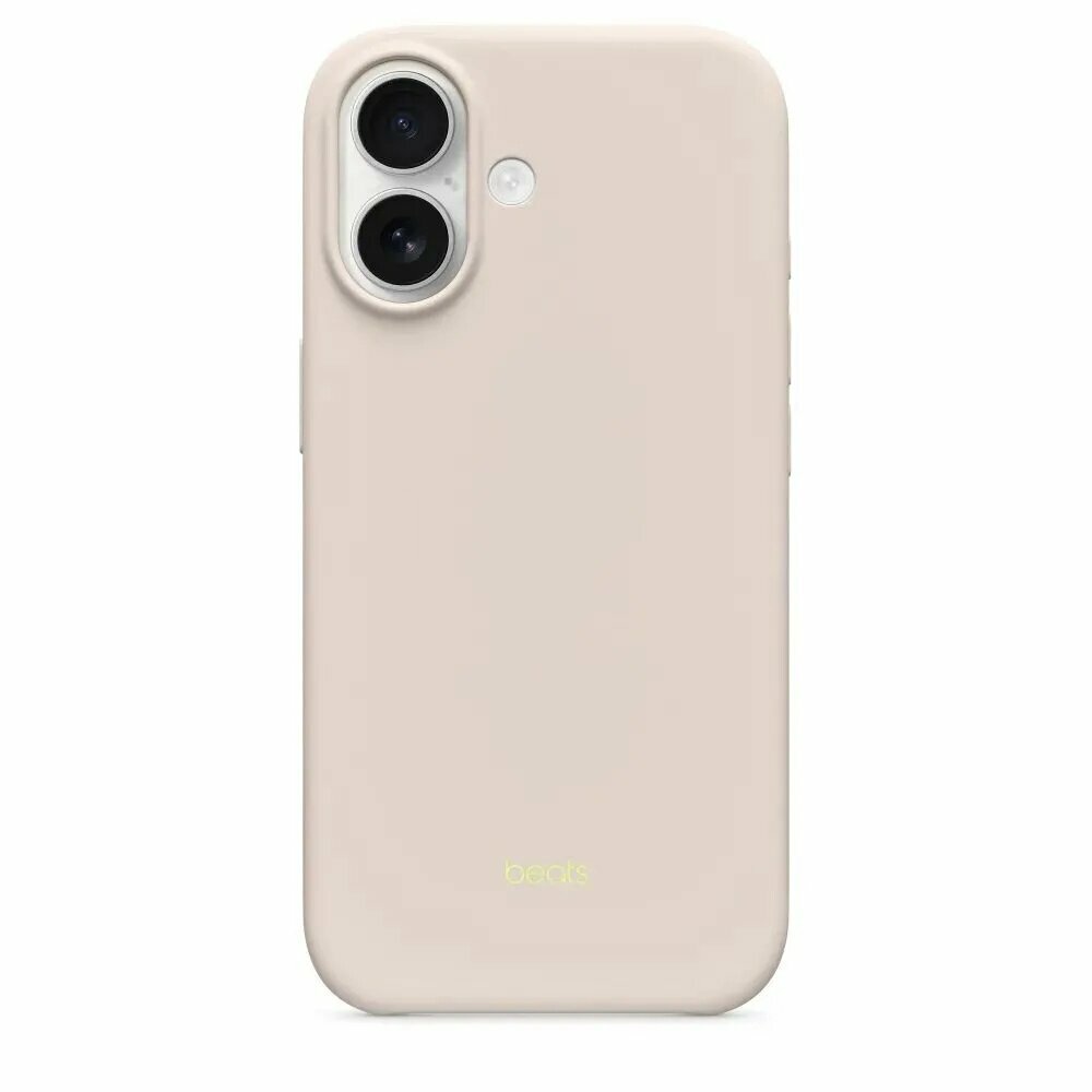 Чехол для iPhone 17 Beats, Светло-серый