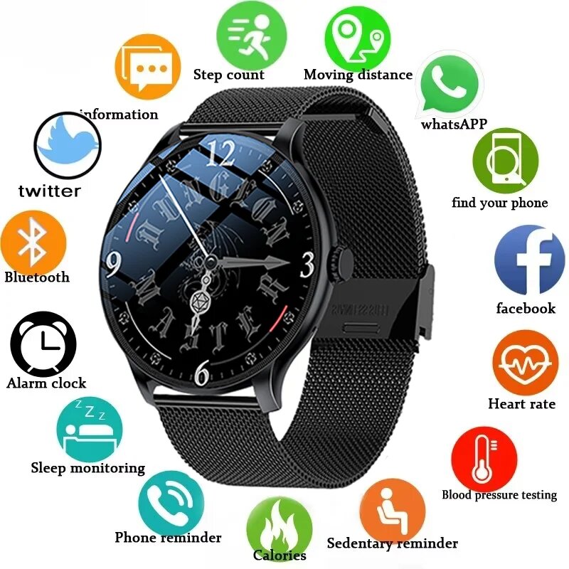 Умные часы LXASFIT GT2 Black, черные